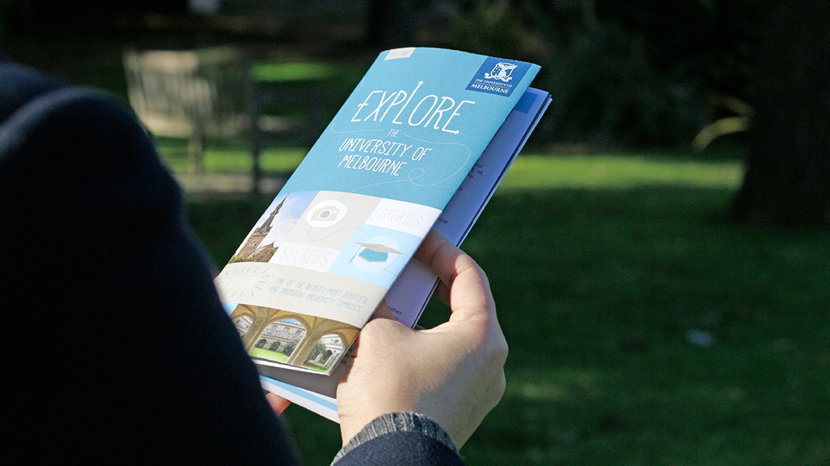 University of Melbourne : Campus Map Creative Illustrations