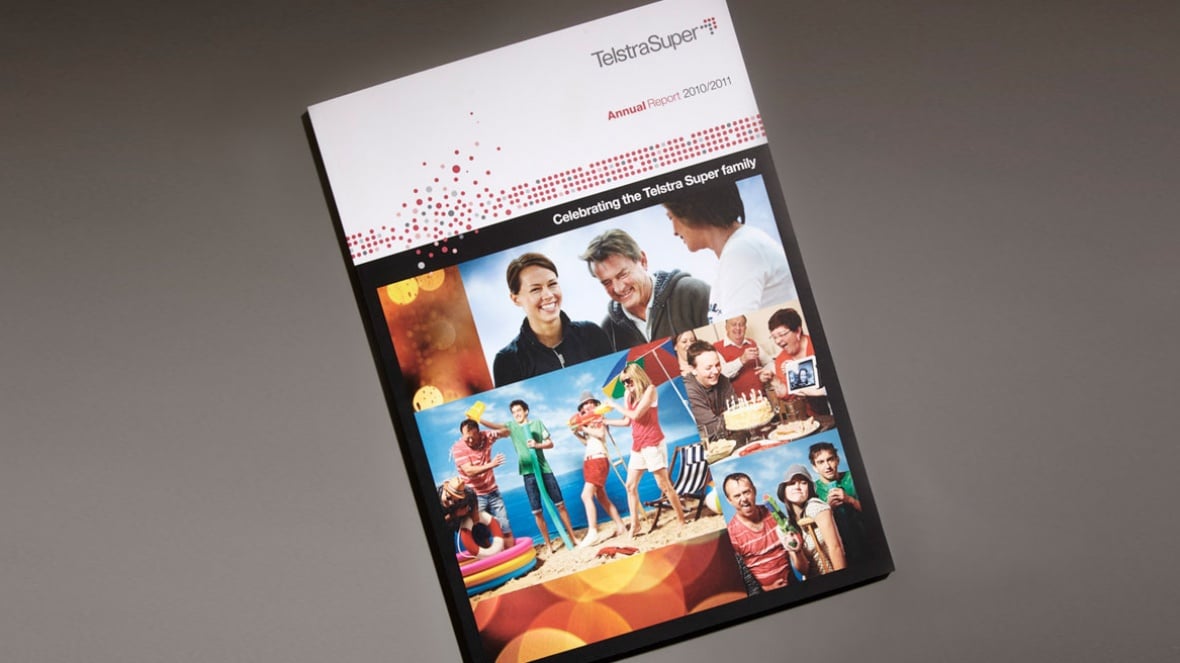 Telstra Super : Annual Report Design
